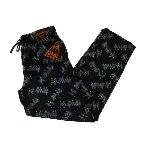 Def Leppard | Other | Def Leppard Mens Christmas Minky Fleece Sleep ...